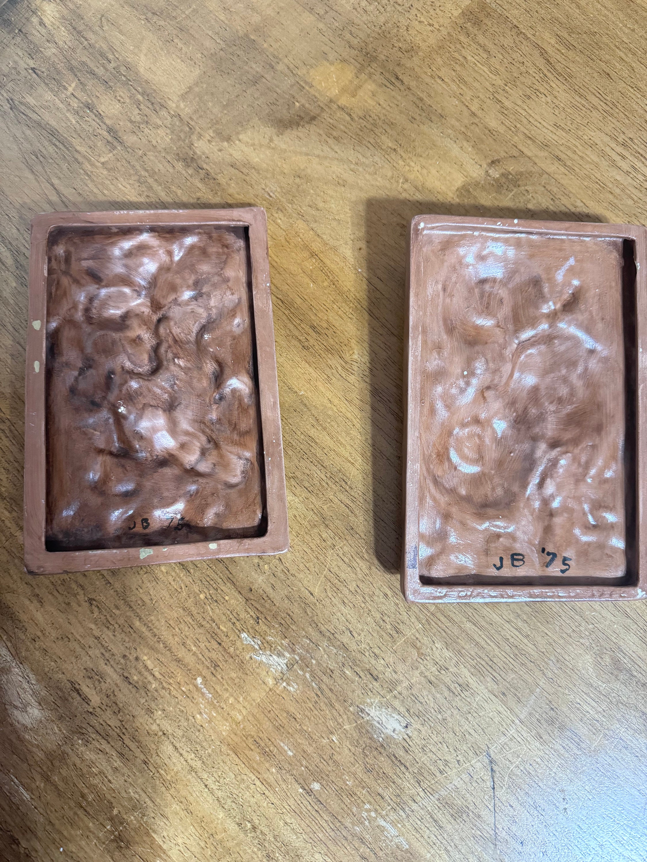 Vintage Byron Mold Porcelain Wall Décor Circa 1977 Set of 2 - Etsy