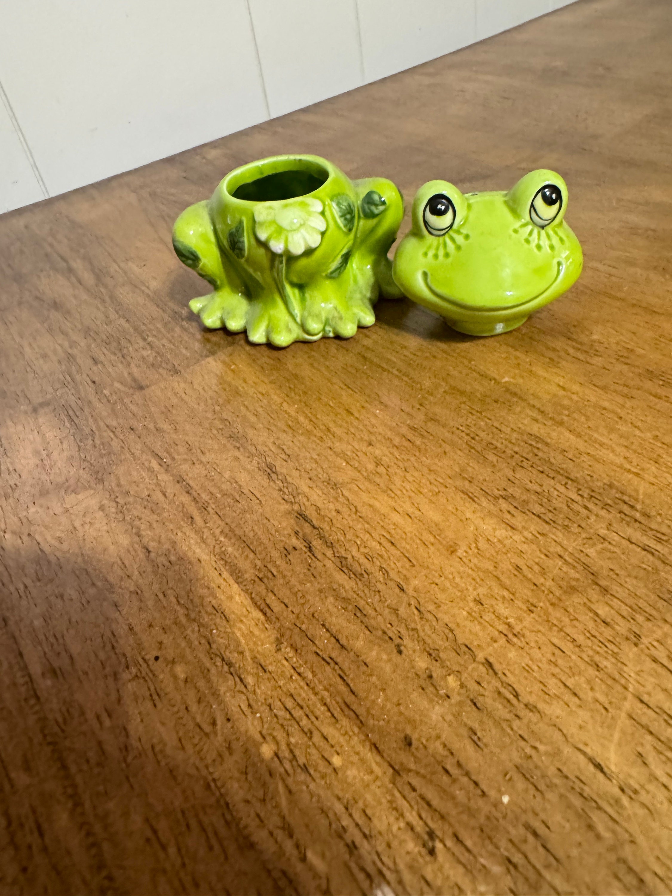 Vintage "a Lorrie Design" Japan 3.5" Green Frog Figurine, for Popery - Etsy