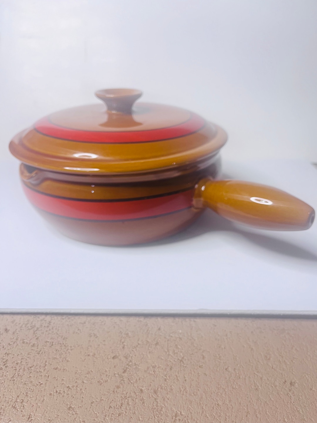 Ceramic Glazed Soup Pot - Etsy