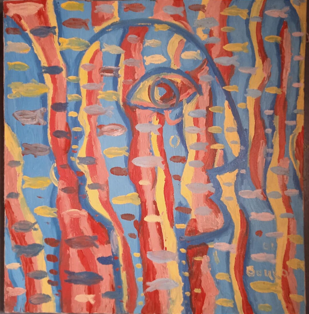 Abstract Painting,original Oil Artwork,modernism Painting,ukrainian ...