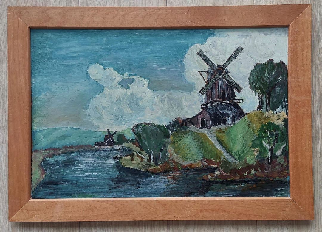 Original Oil Painting, Landscape Impressionism Artwork,ukrainian Artist ...