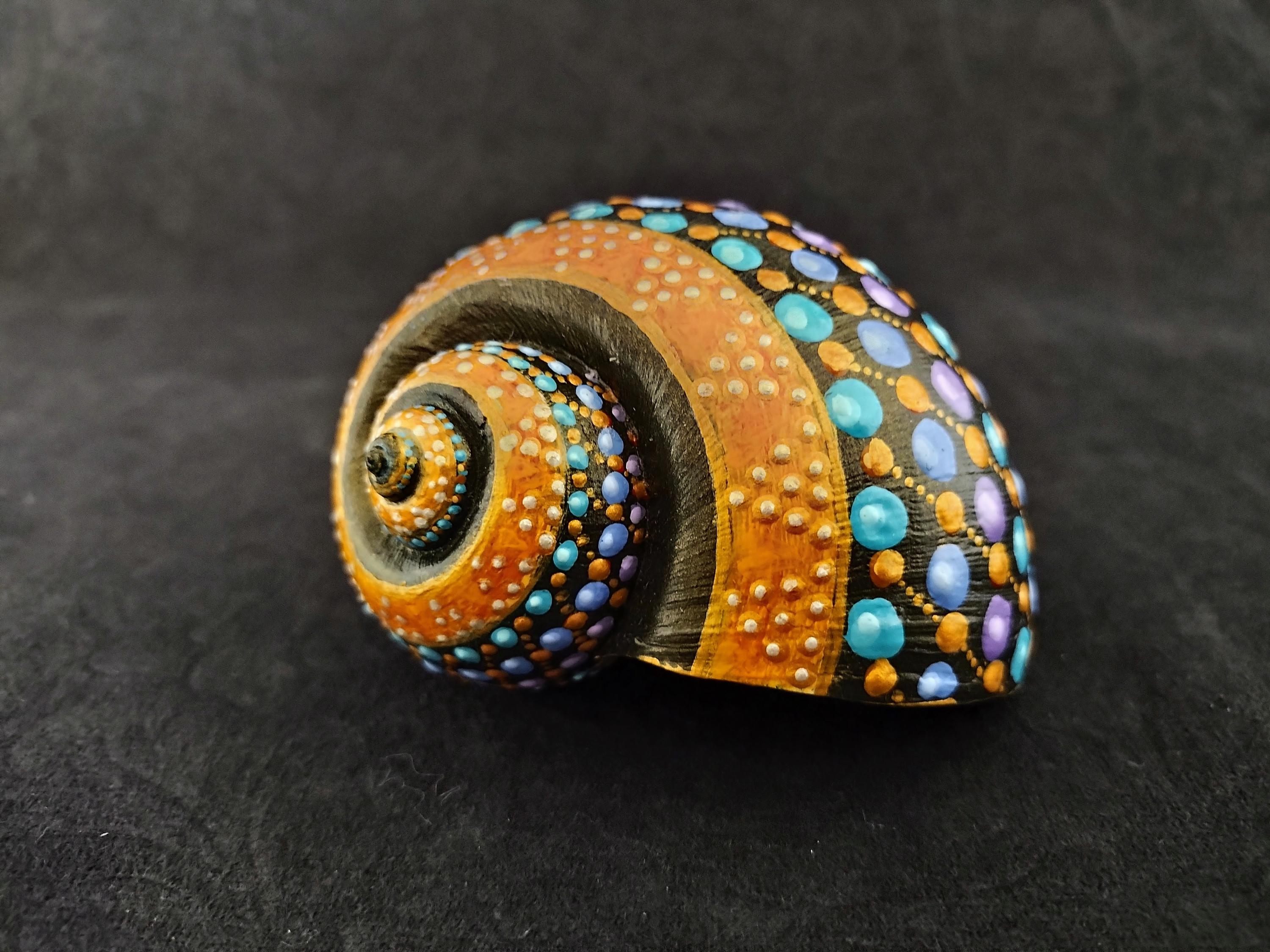 Brilliant Gold Sea Snail Spiral Shell - Etsy