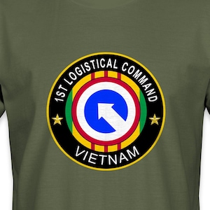 1st Logistical Command Vietnam Veteran T-shirt - Veteran Owned Business ...