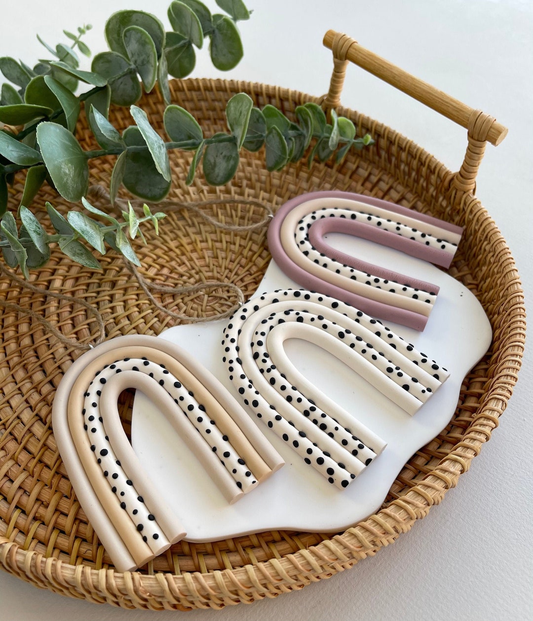 Small Hanging Rainbow | Spotty Rainbow | Polka Dot Rainbow | Wall ...