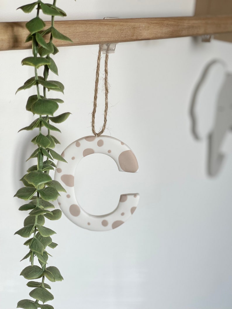 Individual Hanging Letters Personalised Letters Nursery - Etsy