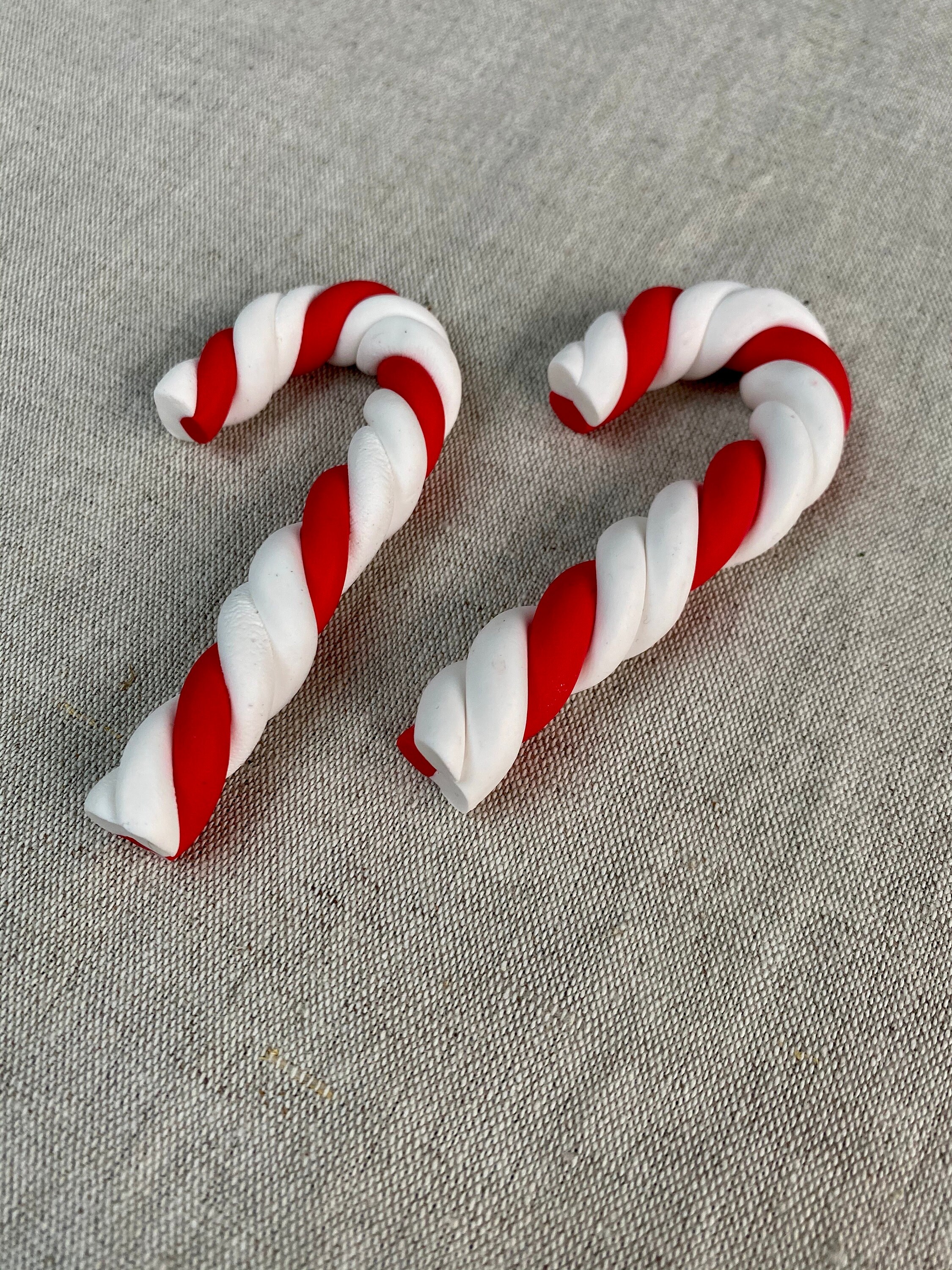 Candy cane garland Christmas garland Candy Canes | Etsy