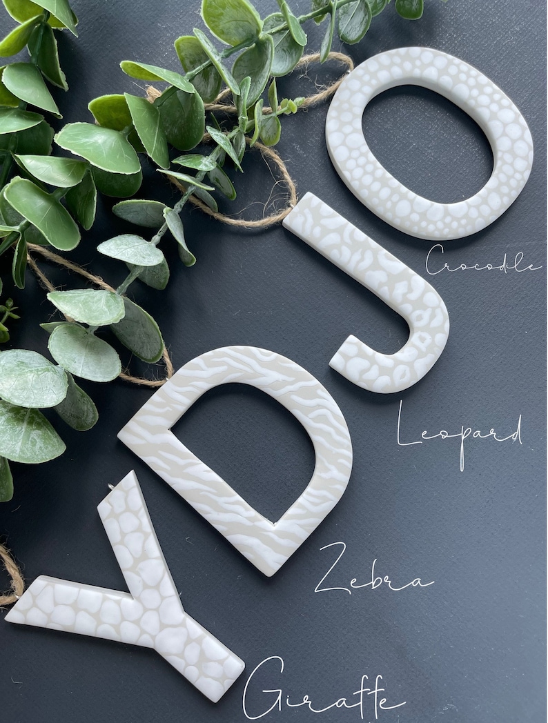 Individual Hanging Letters Personalised Letters Nursery - Etsy