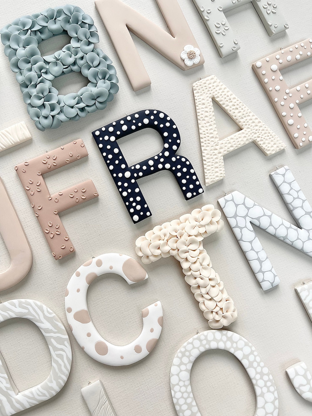 Individual Hanging Letters | Personalised Letters | Nursery Decor ...