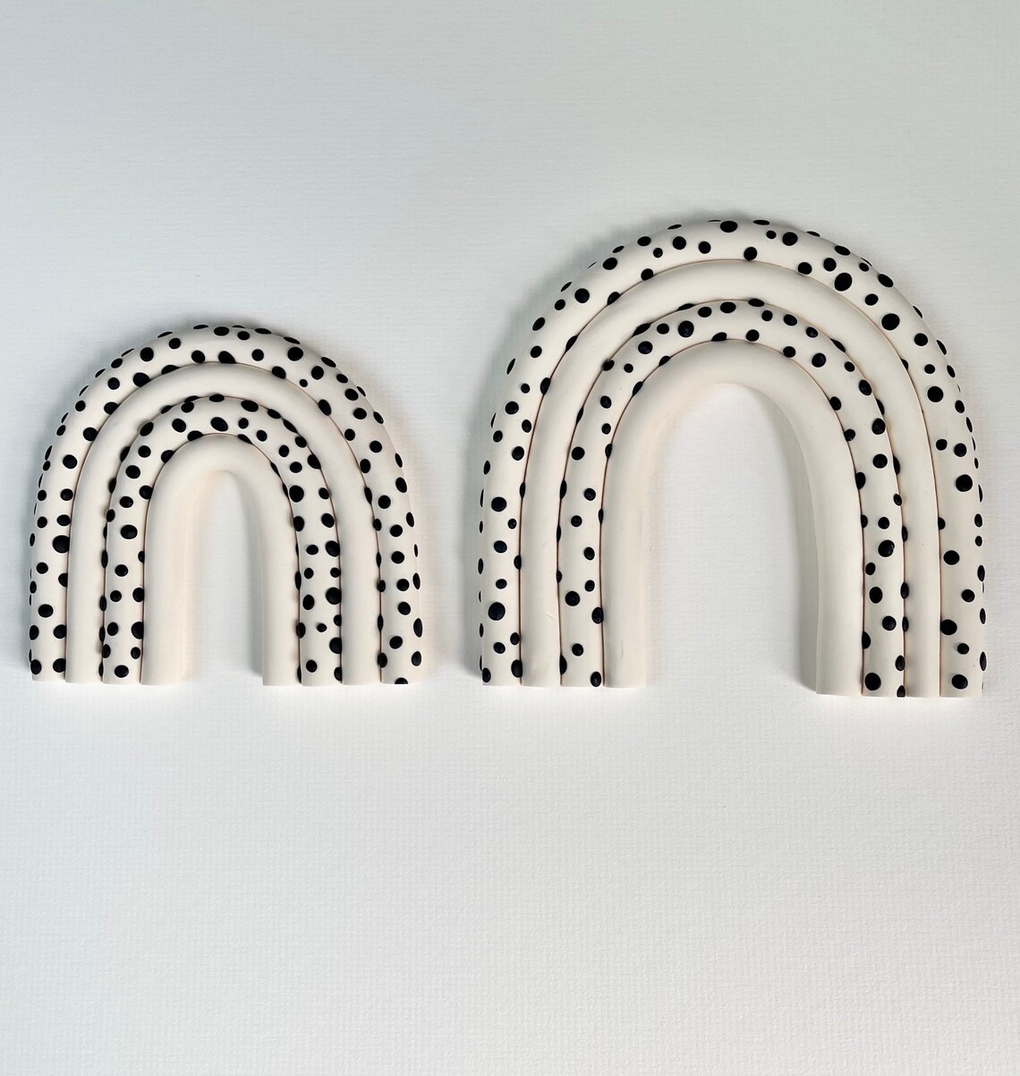 Large Rainbow | Spotty Rainbow | Wall Hanging Rainbow | Polka Dot ...