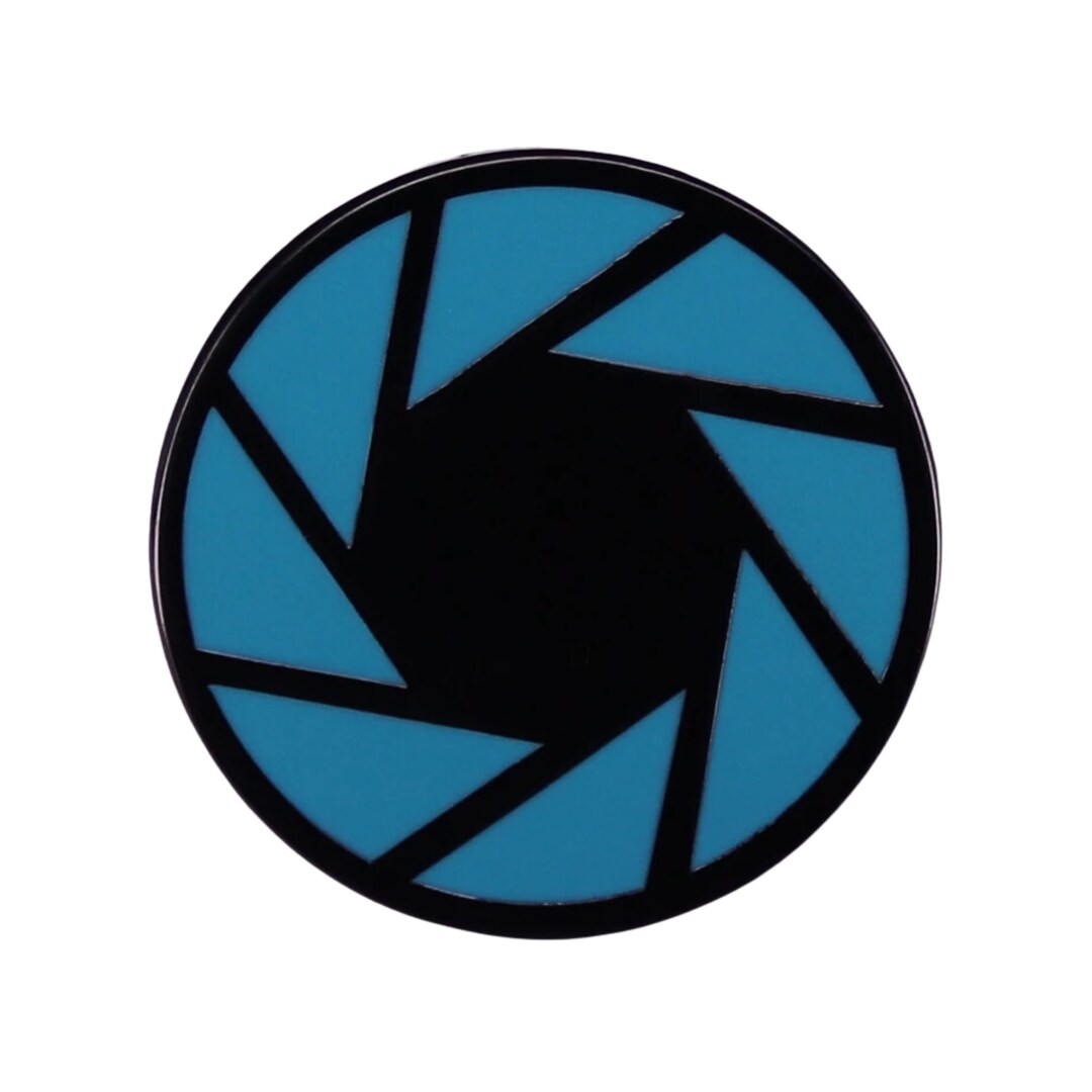 Badge Portal Inspired Aperture Science Laboratories Inspired Enamel Pin ...