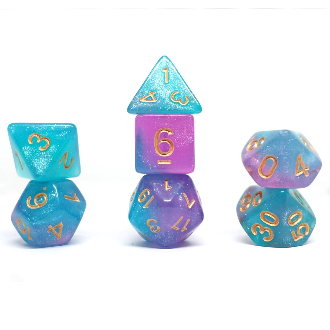 Memories | RPG Dice D&D Dungeons and Dragons Fancy Multicolour Dice ...