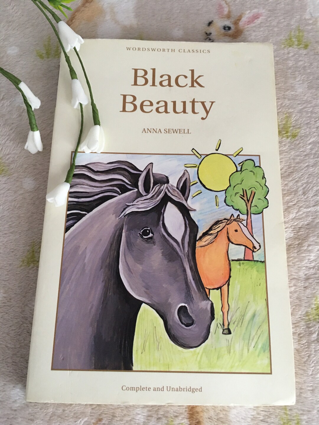 Vintage Wordsworth Classics Black Beauty Horse Paperback Book Fiction ...