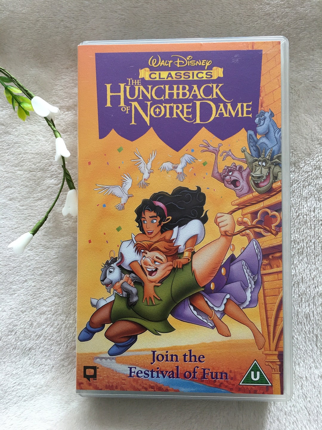 Vintage Vhs Video Cassette Tape Film Movie Walt Disneys Classics the ...