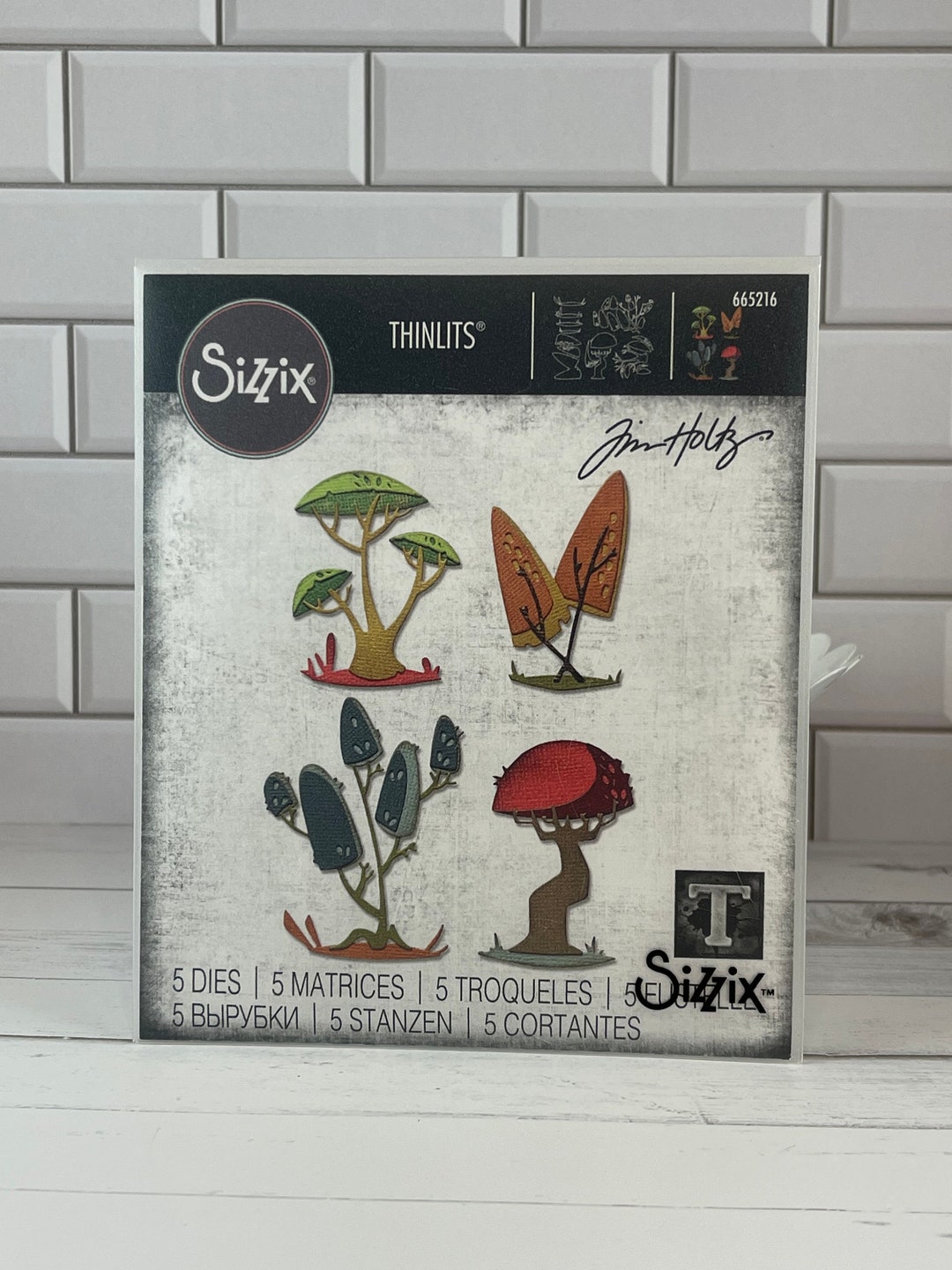 Pick From 2 Sizzix Floral Die Sets - Etsy