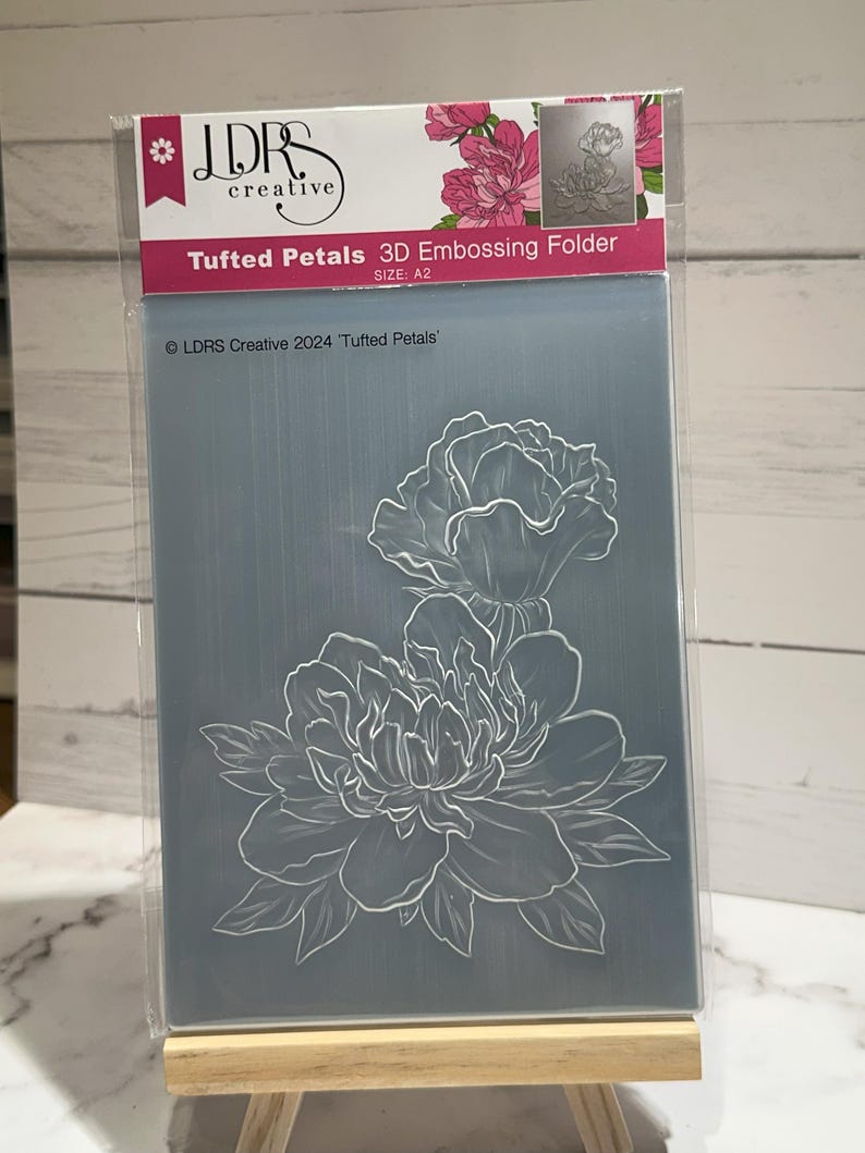 LDRS Creative Tufted Petals 3D Embossing Folder - Etsy