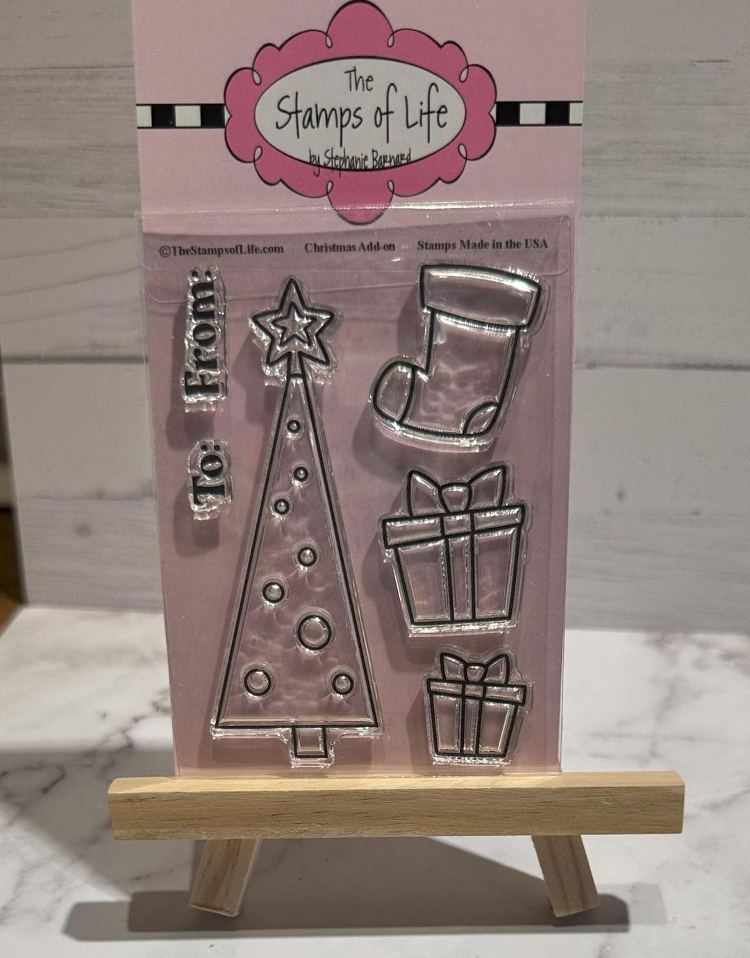 Stamps of Life Christmas Add-on Stamps and Dies - Etsy