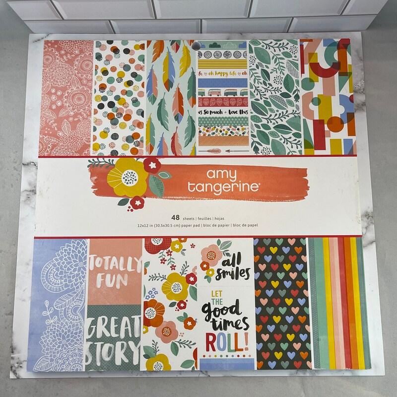12x12 Paper Pad - Etsy