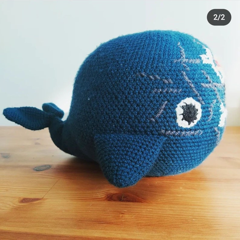 Plush Amigurumi Whale Laboon one Piece Crochet - Etsy