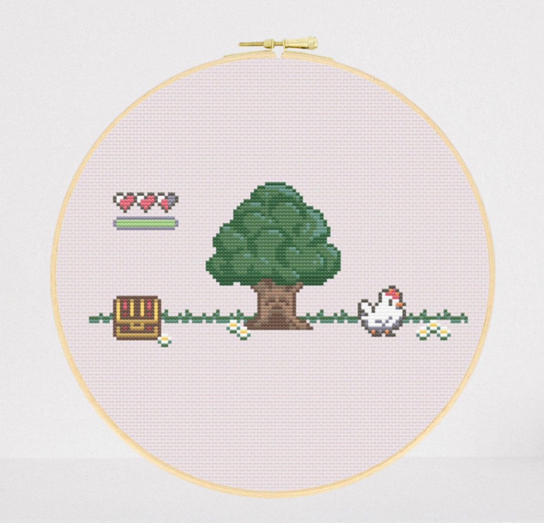 Cross Stitch Pattern - the Legend of Zelda Linescape - Etsy
