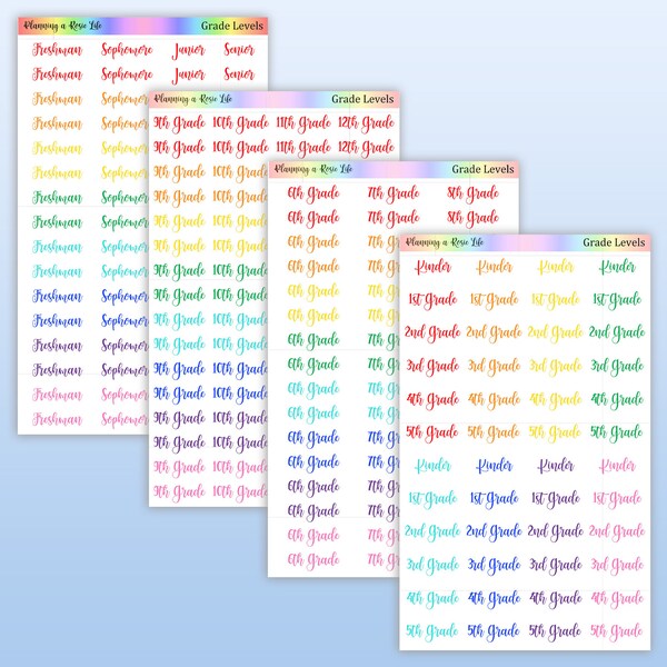 Level Stickers - Etsy