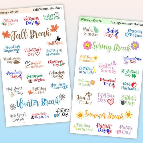 Half Day School Stickers Teacher Happy Planner Early Release Stickers ...