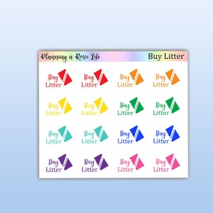 Buy Cat Litter Icon Stickers Litter Box Pet Care Pet Lover - Etsy