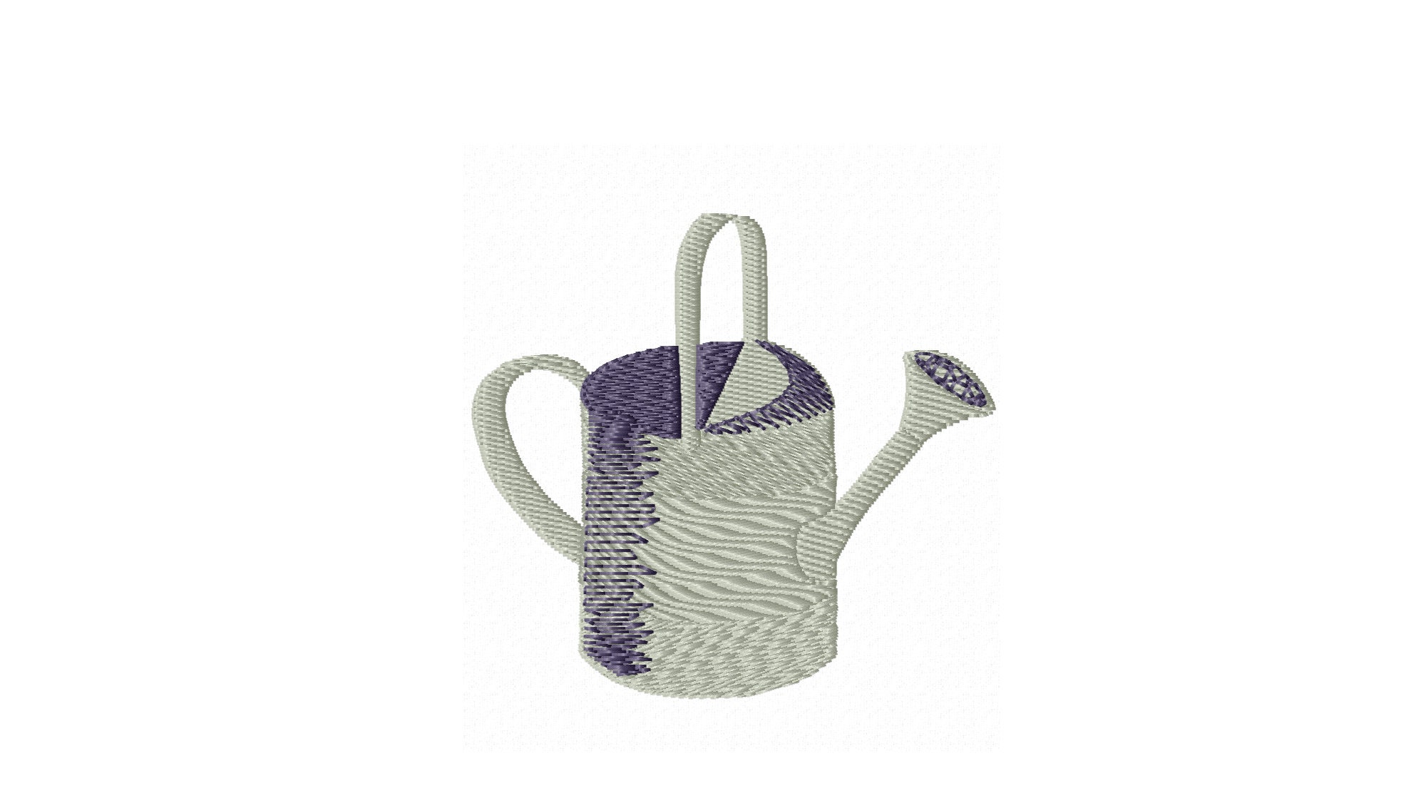 Basic Watering Can -machine Embroidery Design - Etsy