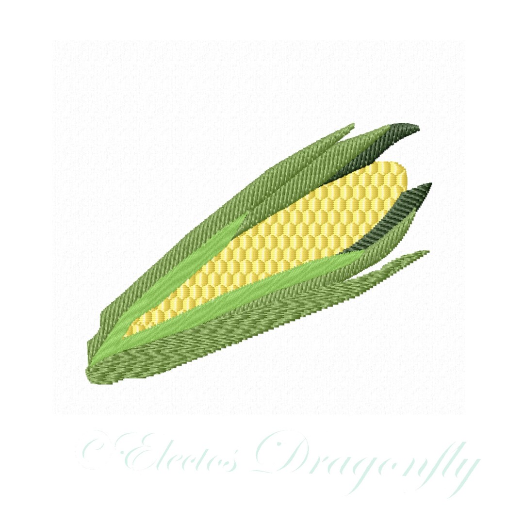 Ear of Corn -machine Embroidery Design - Etsy
