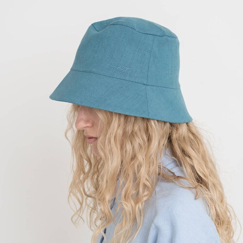 Linen Bucket Hat / Unisex Bucket Hat / Summer Hat / Available - Etsy