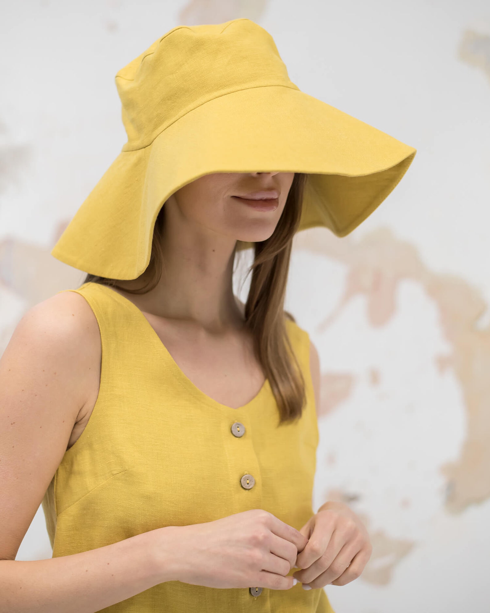 Linen Summer Hat / Beach Panama Hat / Linen Hat / Womens Linen Sun Hat ...