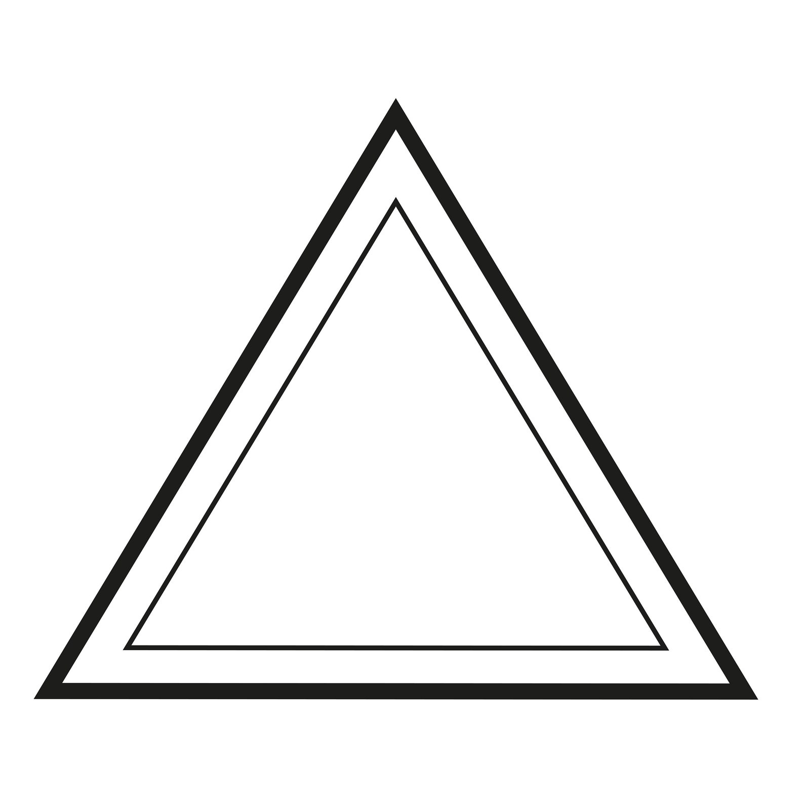 Geometry SVG Triangle Frames SVG - Etsy