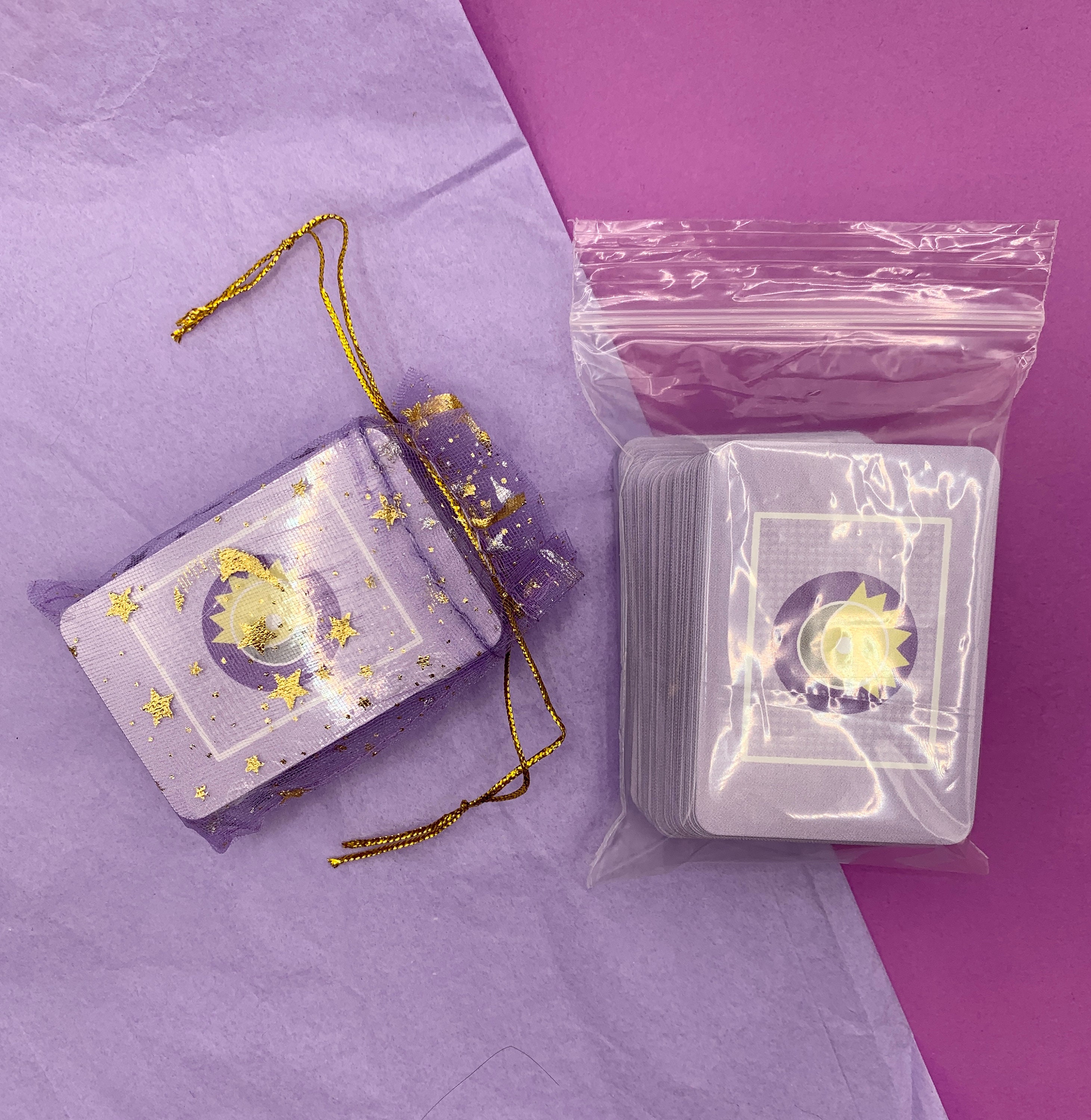 PREORDER: Sunset Mini Full Tarot Deck, Astrology Travel Cards, Major ...