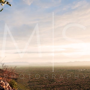 Cliff Sunset Skyline Digital Background Sunset Stunning Arizona Desert ...