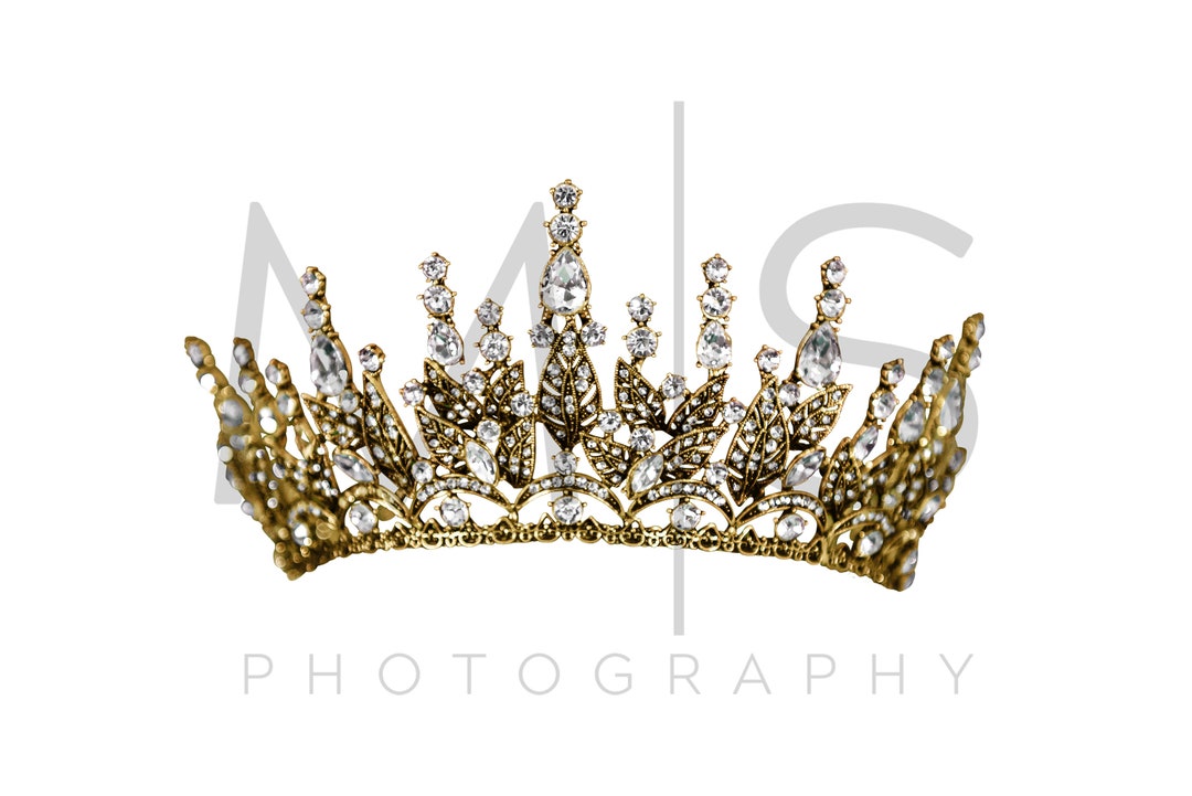 2 Crown Digital Overlay Yellow Crown Overlay Gold and Diamond Crown ...