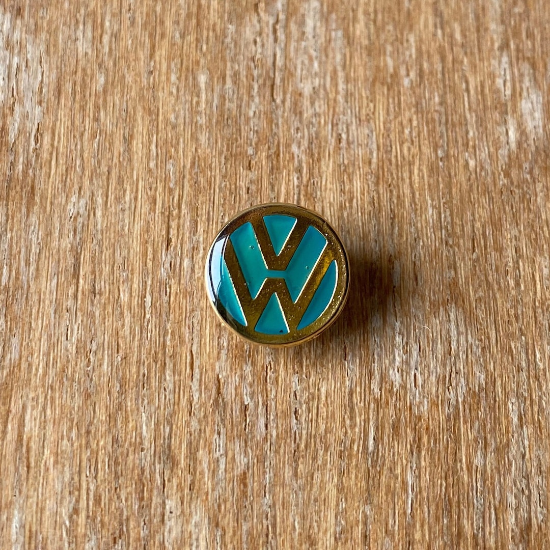 Beautiful Enameled Vintage Volkswagen VW Pin - Etsy
