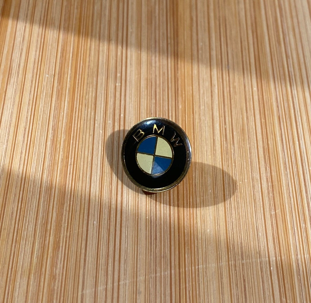 Vintage BMW Logo Enamel Pin Classic Car and Bike Collectible, Rare Find ...