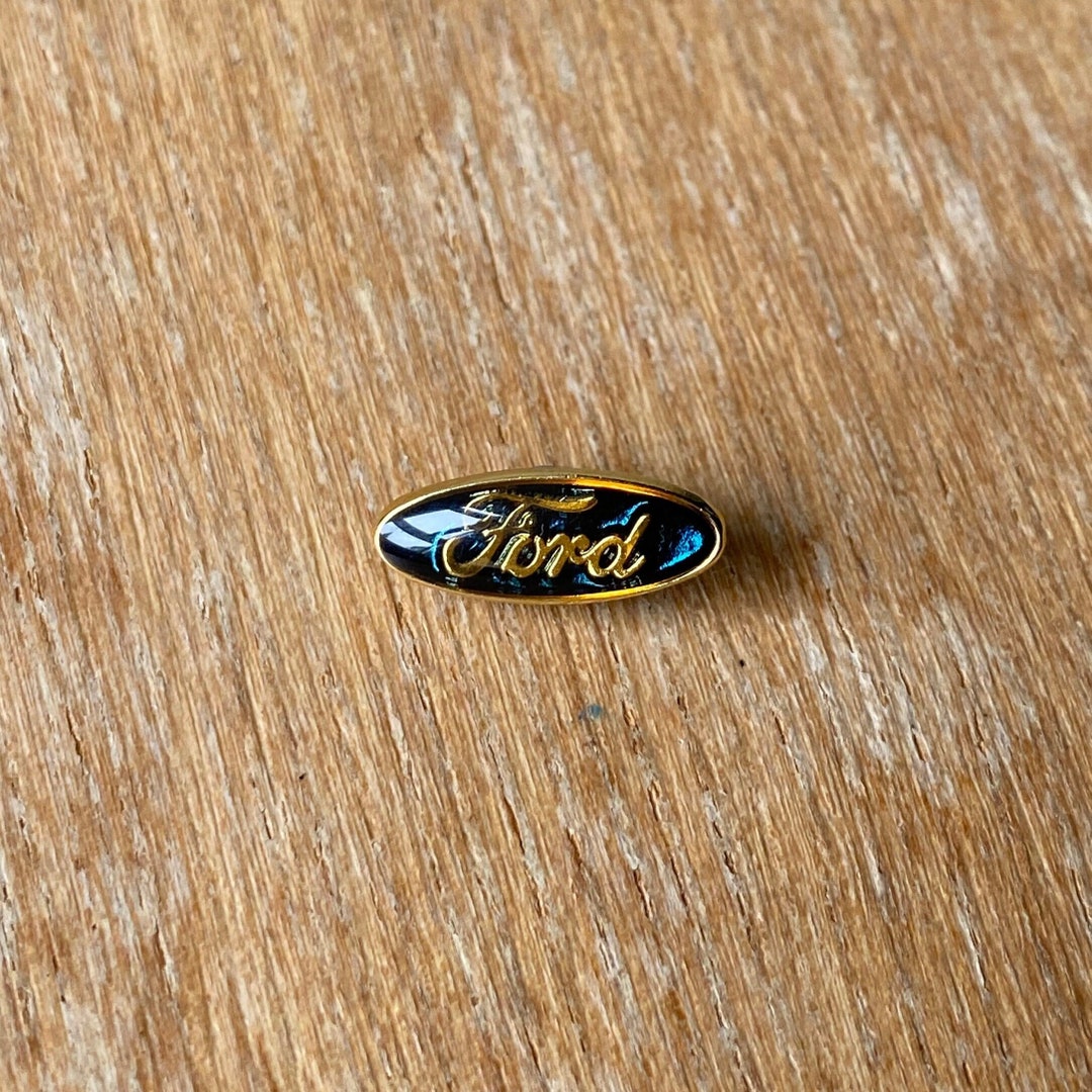 Vintage Luxury Sea Blue Shiny Ford Pin Classic Automotive Elegance - Etsy