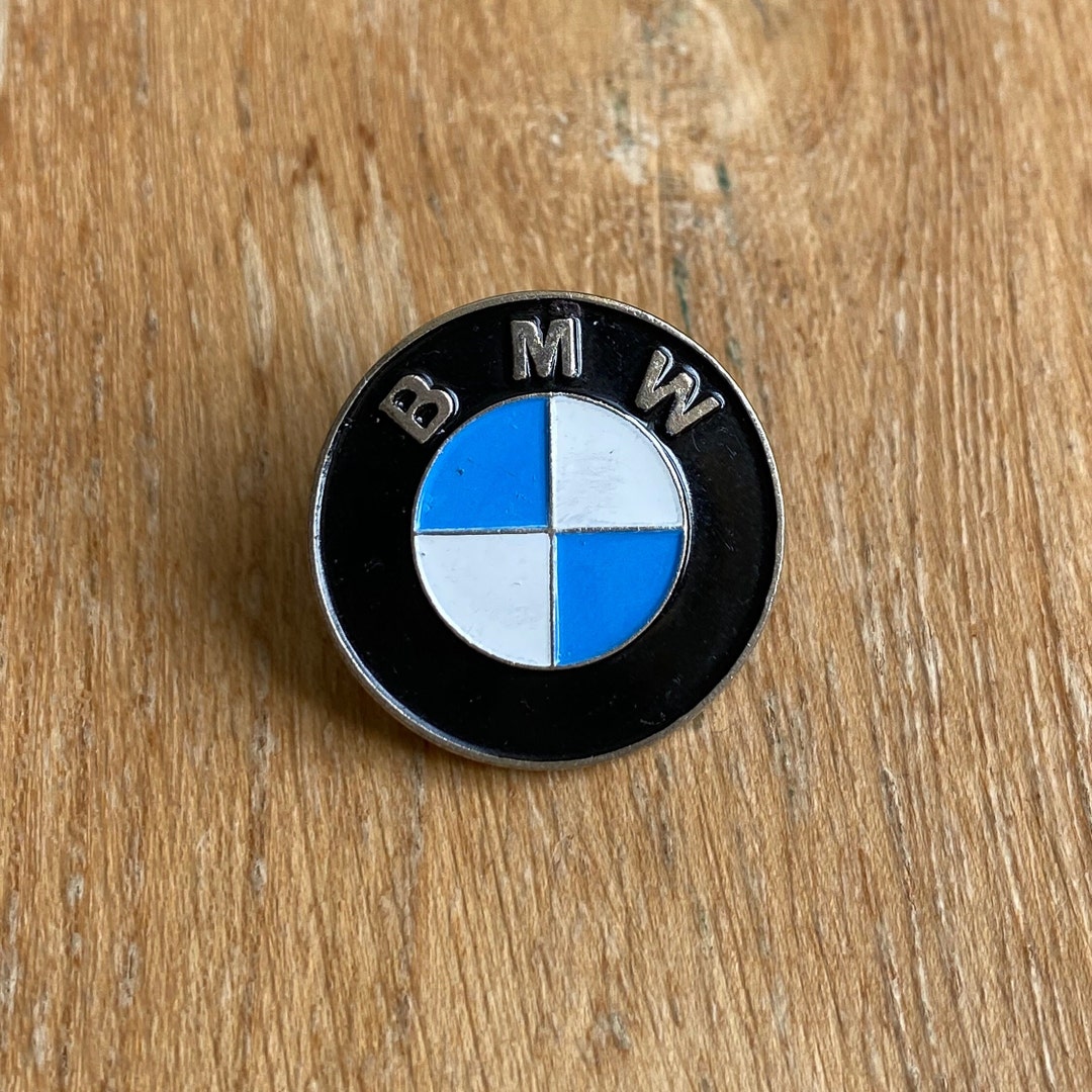 Vintage BMW Logo Metal Lapel Pin Classic Automotive Collectible - Etsy