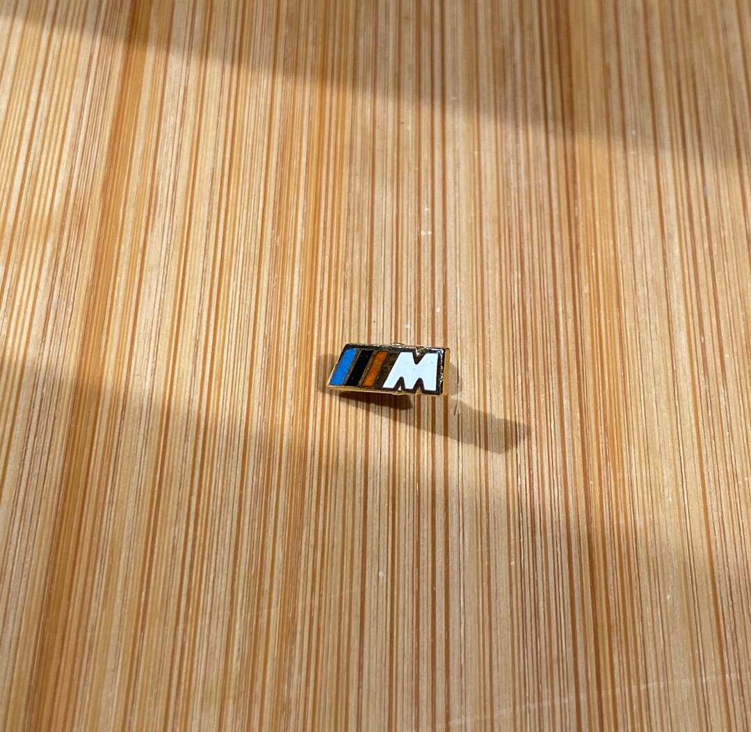 BMW M Series Vintage Lapel Pin Classic Three Stripe - Timeless ...