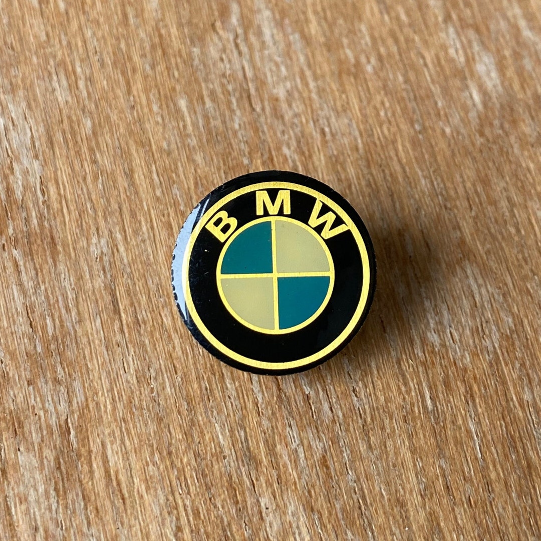 Beautiful Reflective Vintage BMW Logo Enamel Pin Collectable Rare Find ...