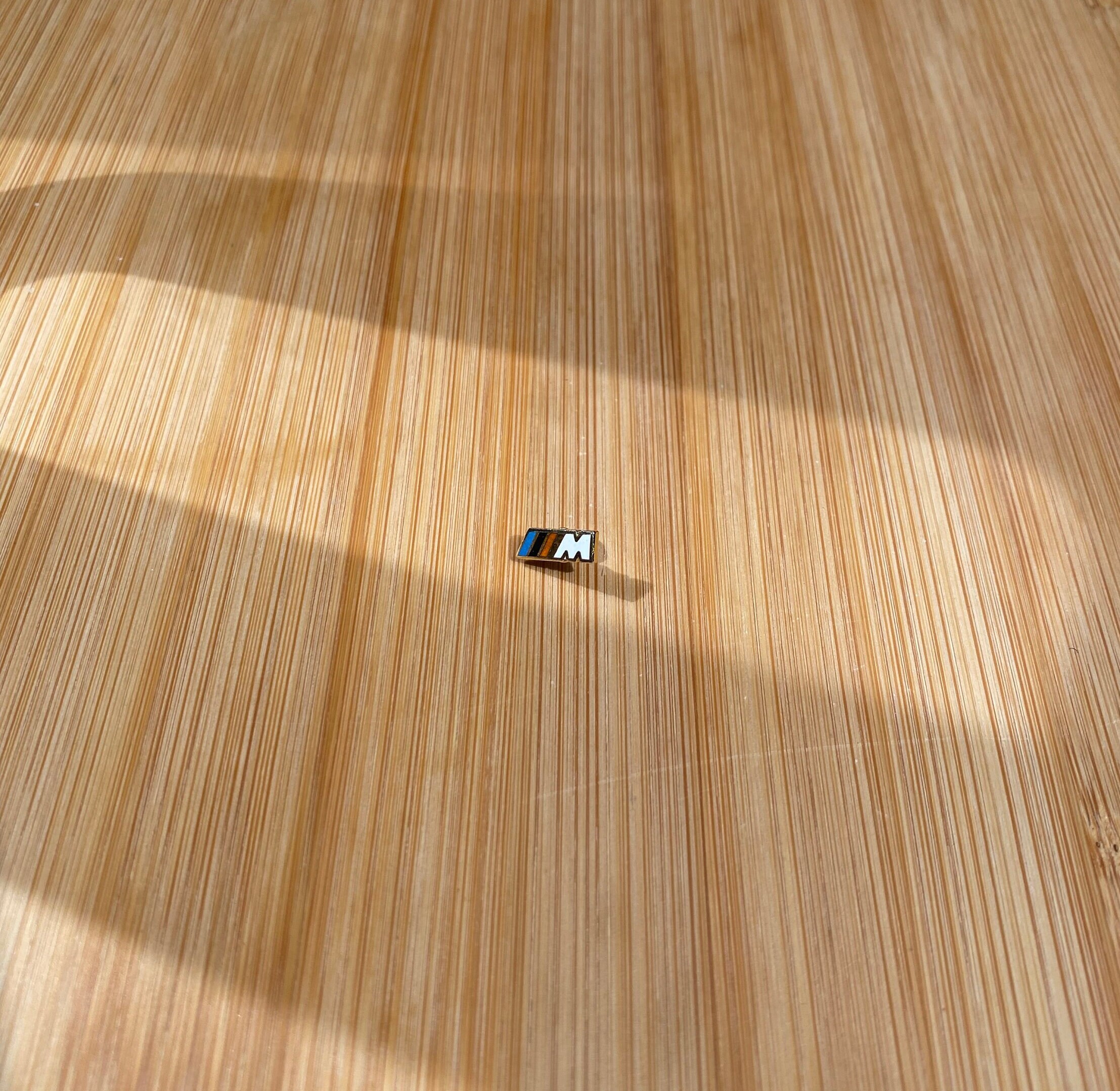 BMW M Series Vintage Lapel Pin Classic Three Stripe Timeless Automotive ...