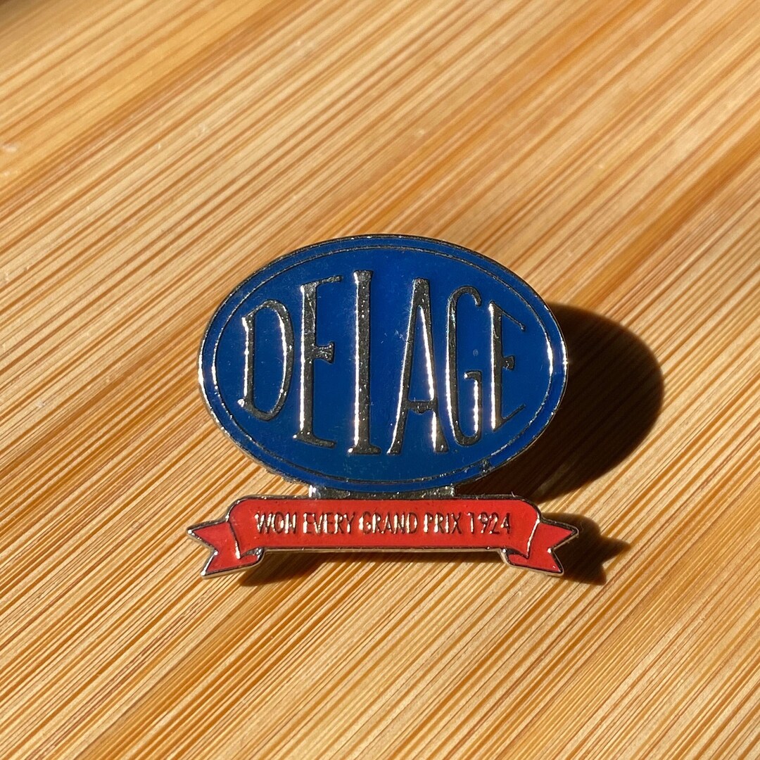 Wonderful Vintage Delage Logo Lapel Pin Hat Pin or Badge Won Every ...