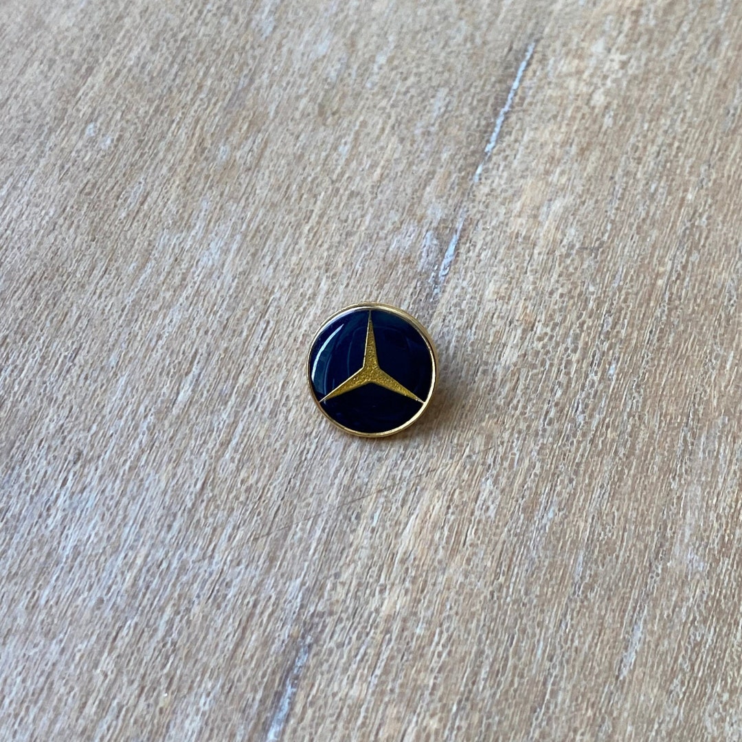 Beautiful Vintage Collectible Mercedes Benz Lapel Pin Classic ...