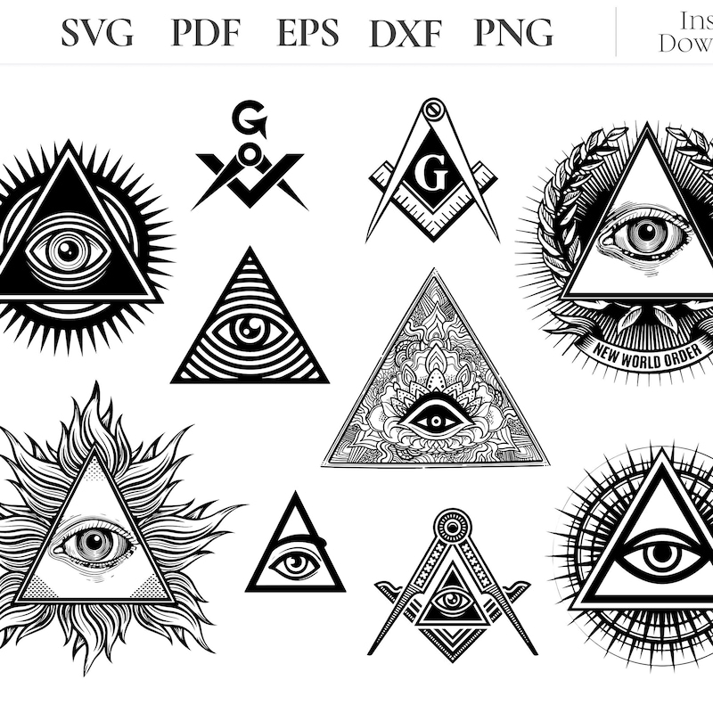 Masonic Svg - Etsy