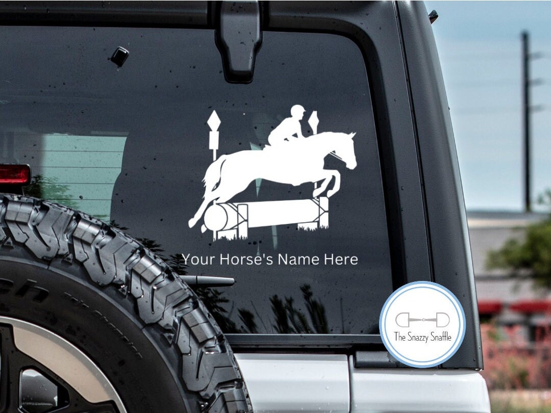 Cross Country Vinyl Decal - Etsy