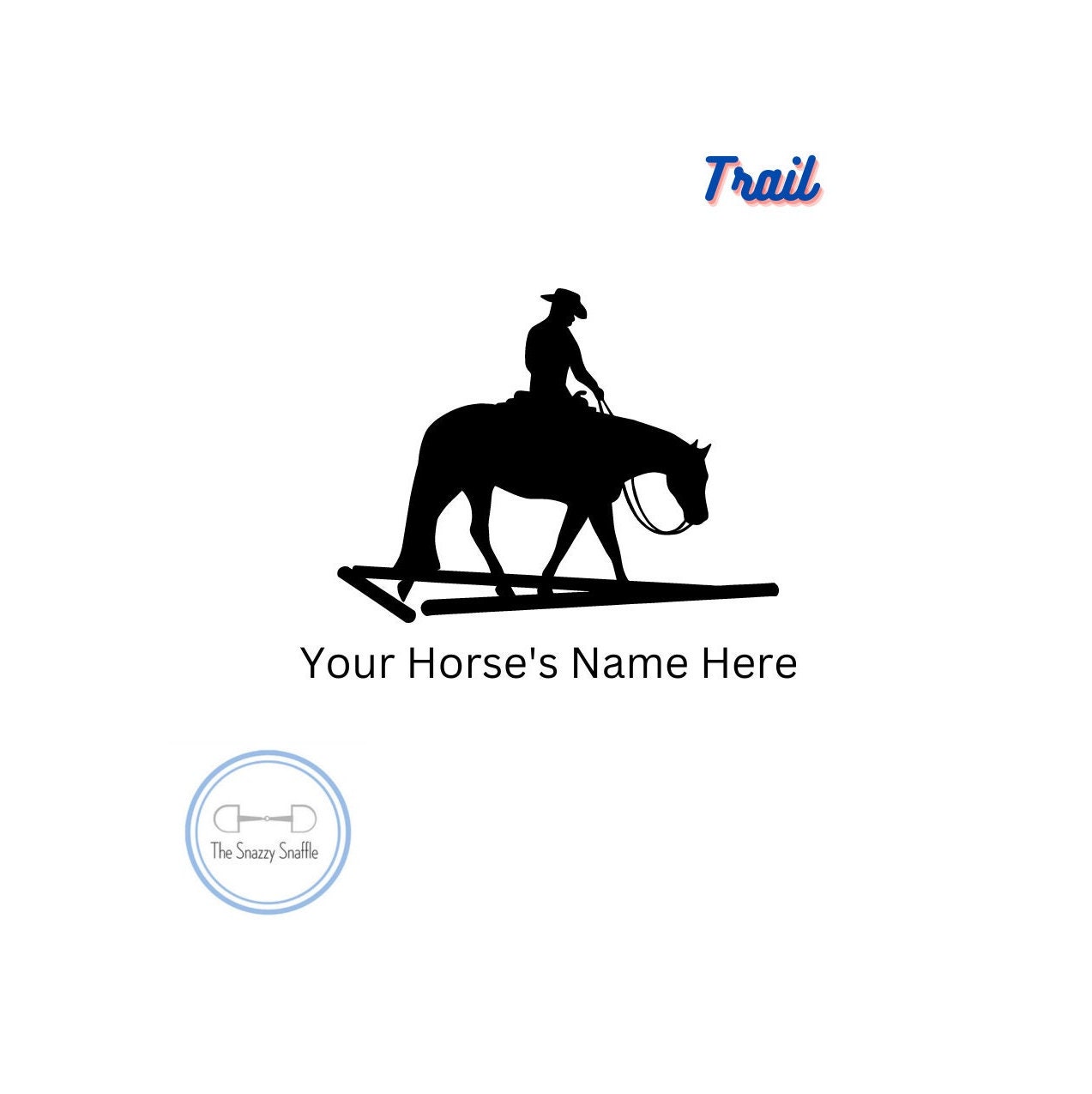 Custom Trail Vinyl Decal - Etsy