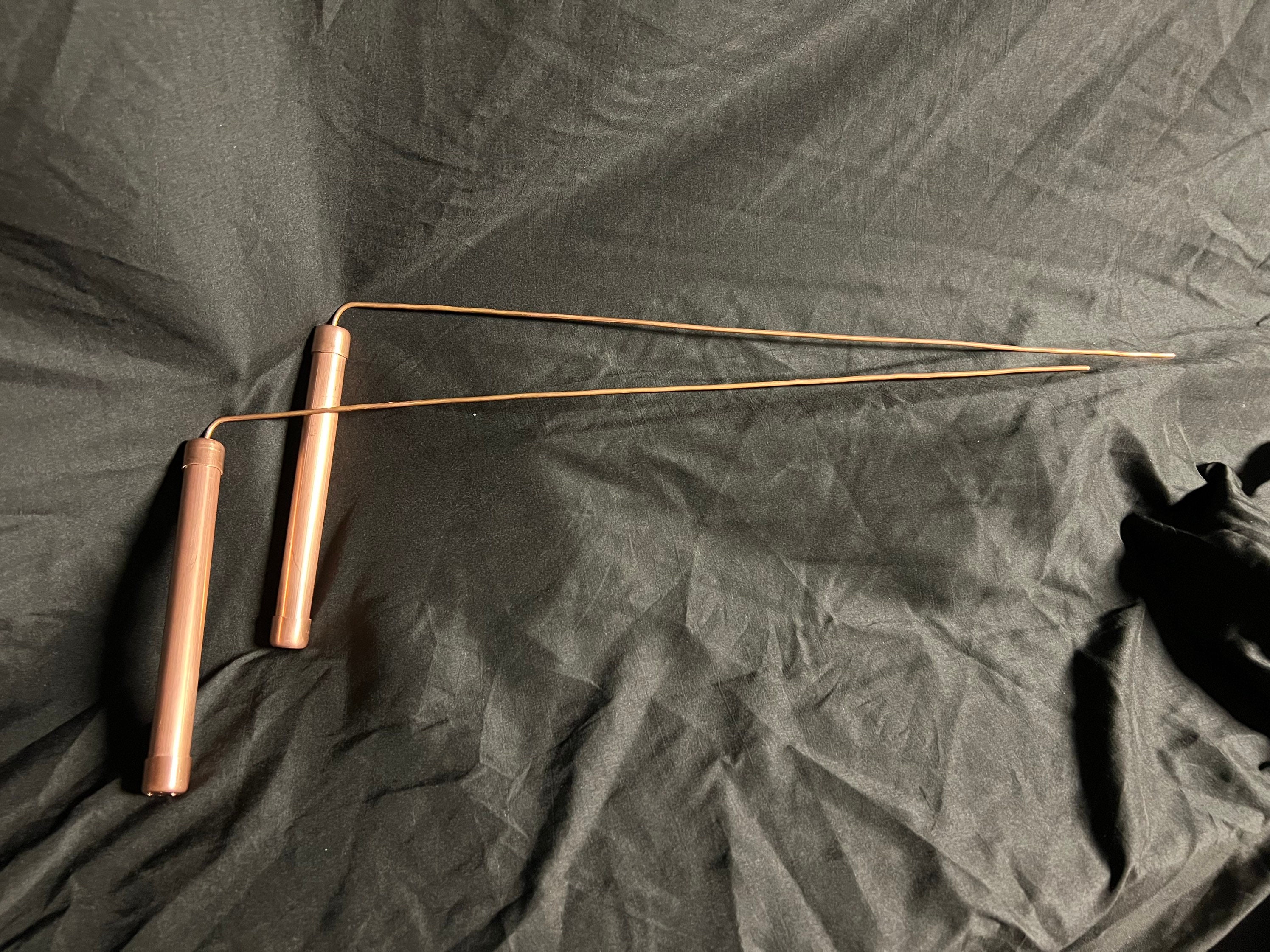 Copper Dowsing Rods With Copper Handles - Etsy