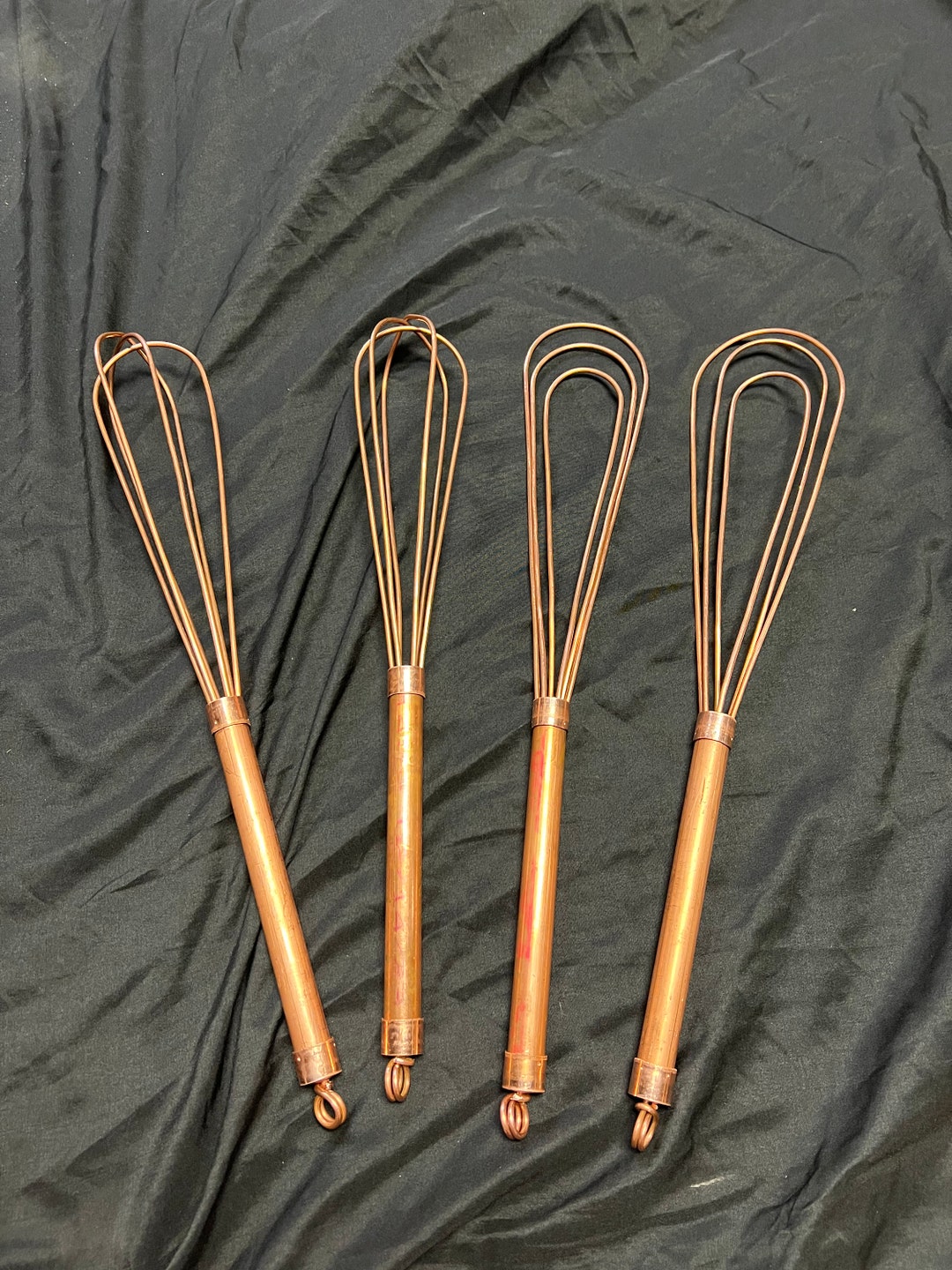 4 Copper Whisk Comb Set for Candy Bread Cheese or - Etsy