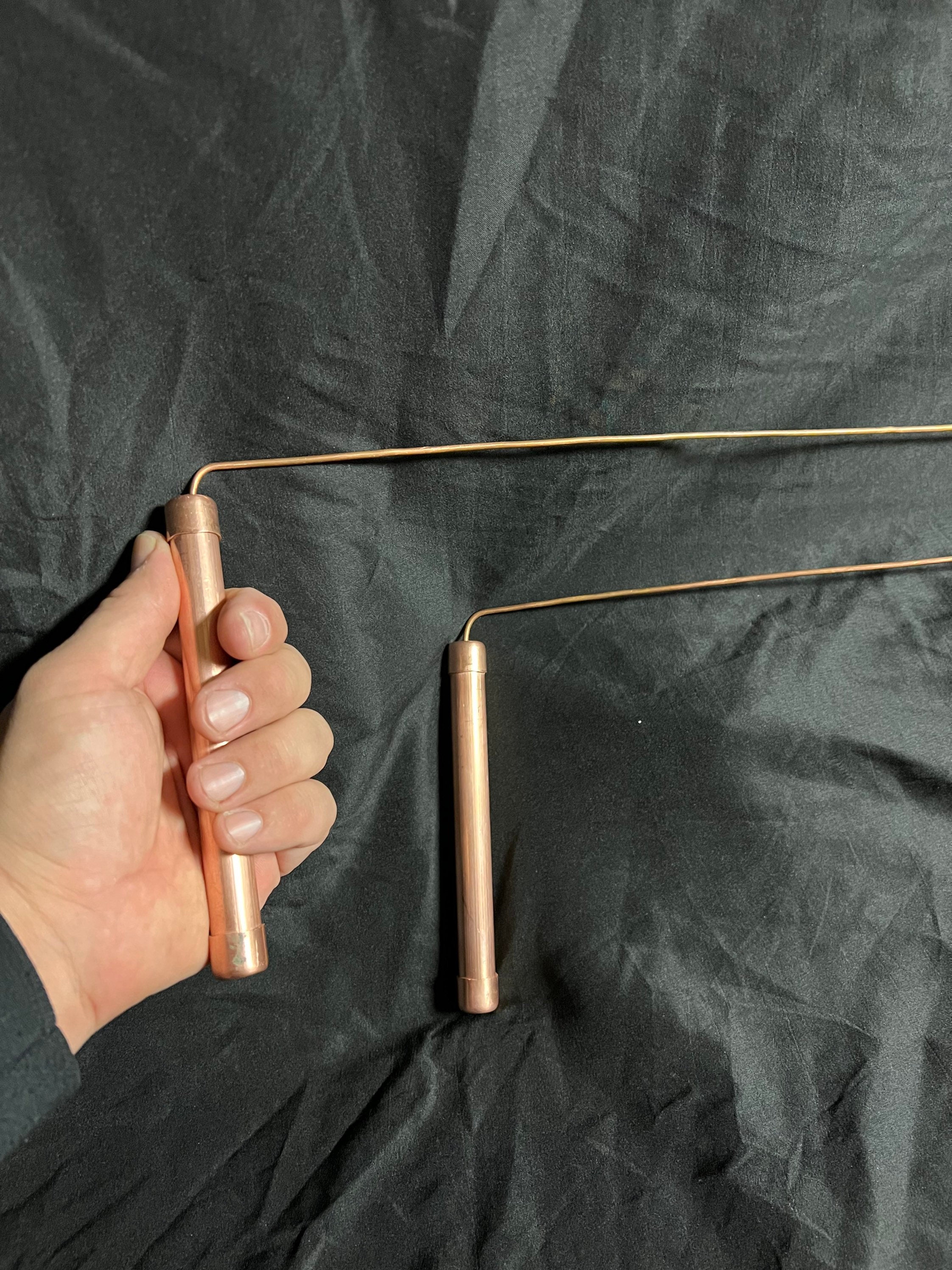 Copper Dowsing Rods With Copper Handles - Etsy