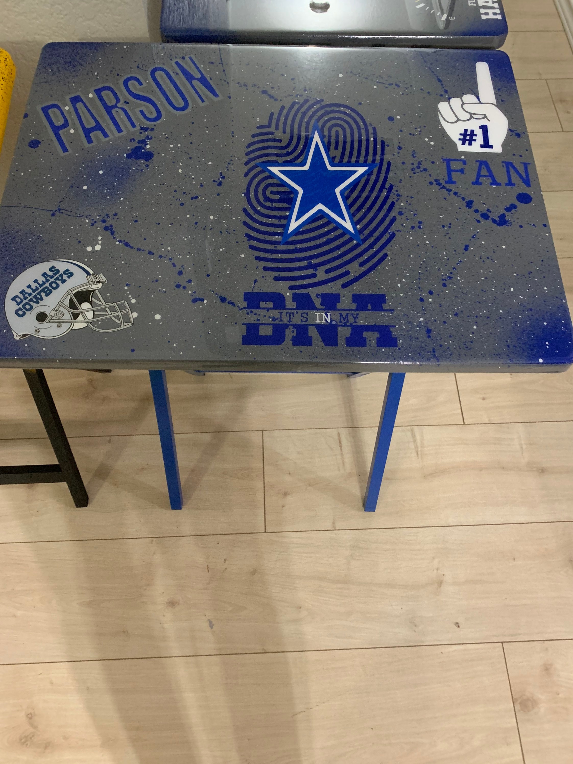 Sports Team Dinner Tray Table - Etsy